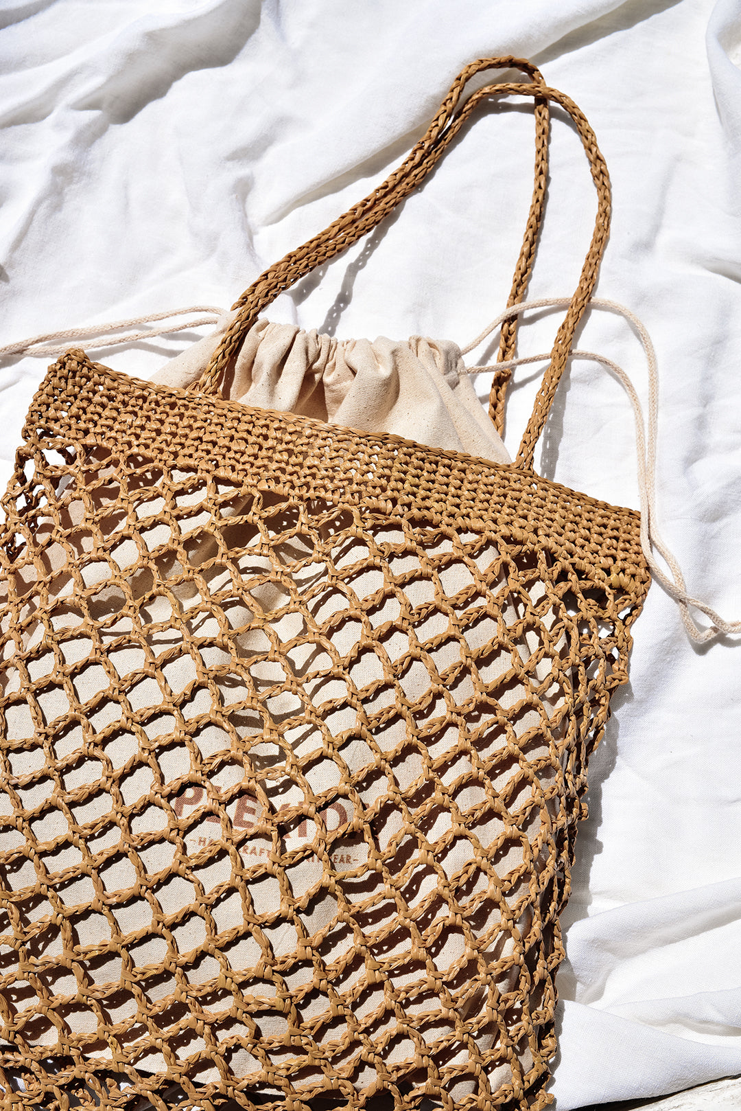Plexida Raffia Net Bag, Crochet Raffia Tote, Summer Tote Bag, Straw ...